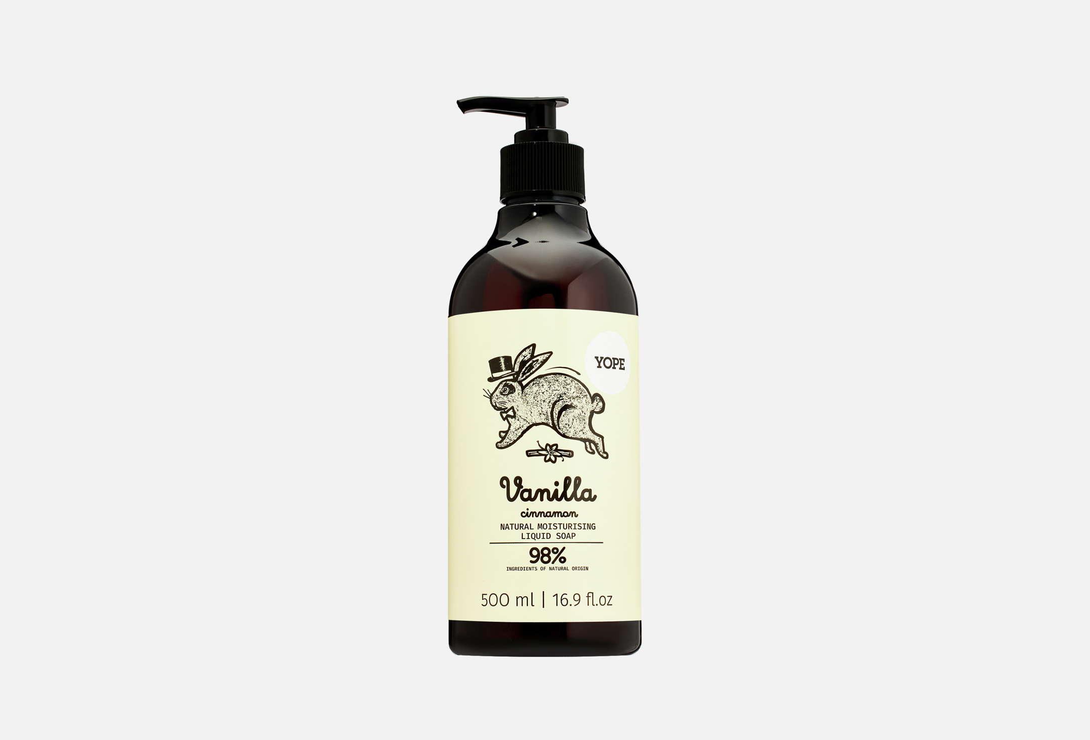 YOPE Liquid soap Vanilla & cinnamon 500 ml — buy in Qatar