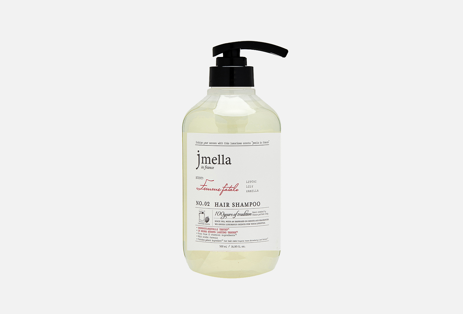 Jmella Perfumed hair shampoo Femme Fatale 500 ml — buy in Qatar