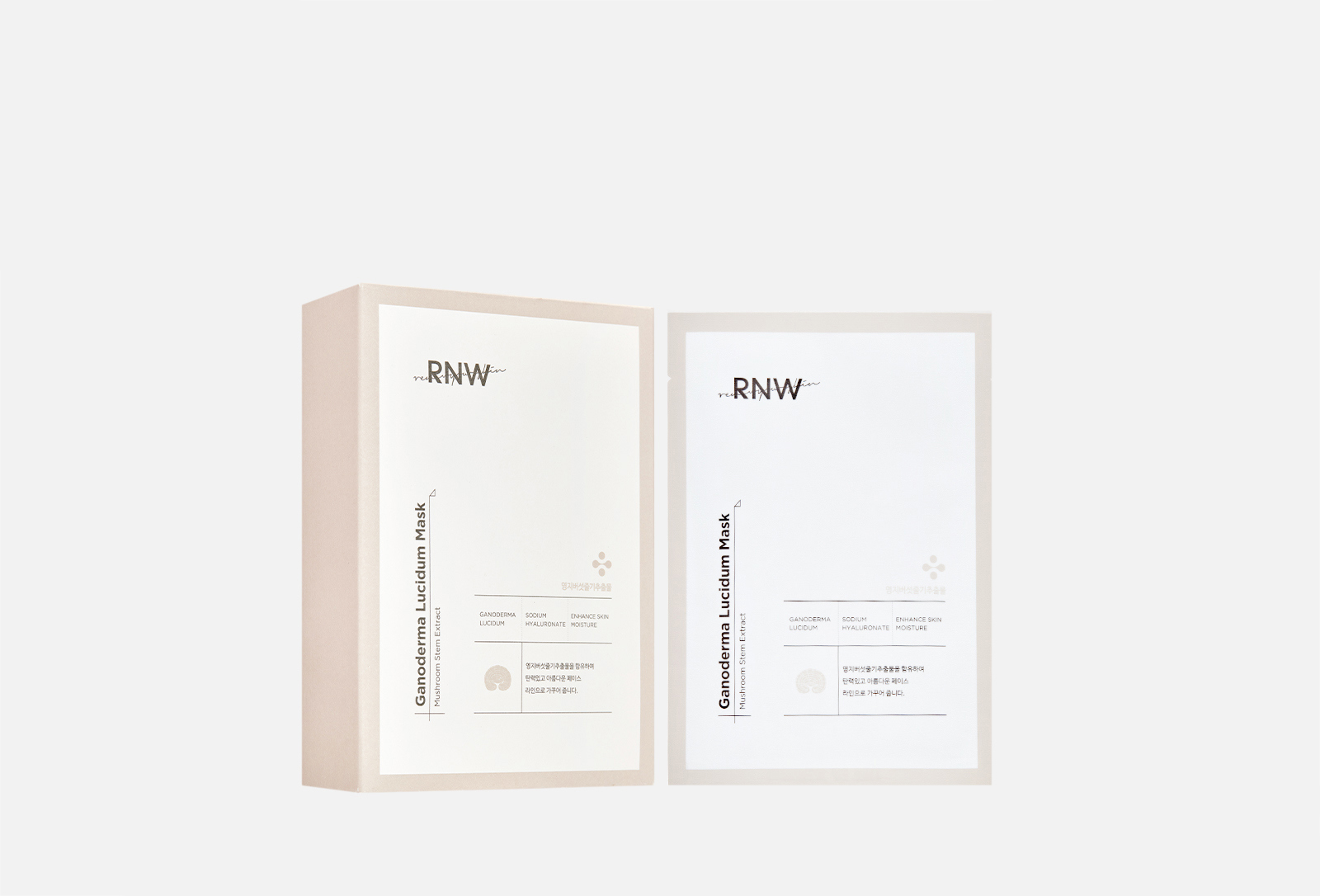 RNW Face sheet mask Ganoderma lucidum 10 pcs — buy in Qatar