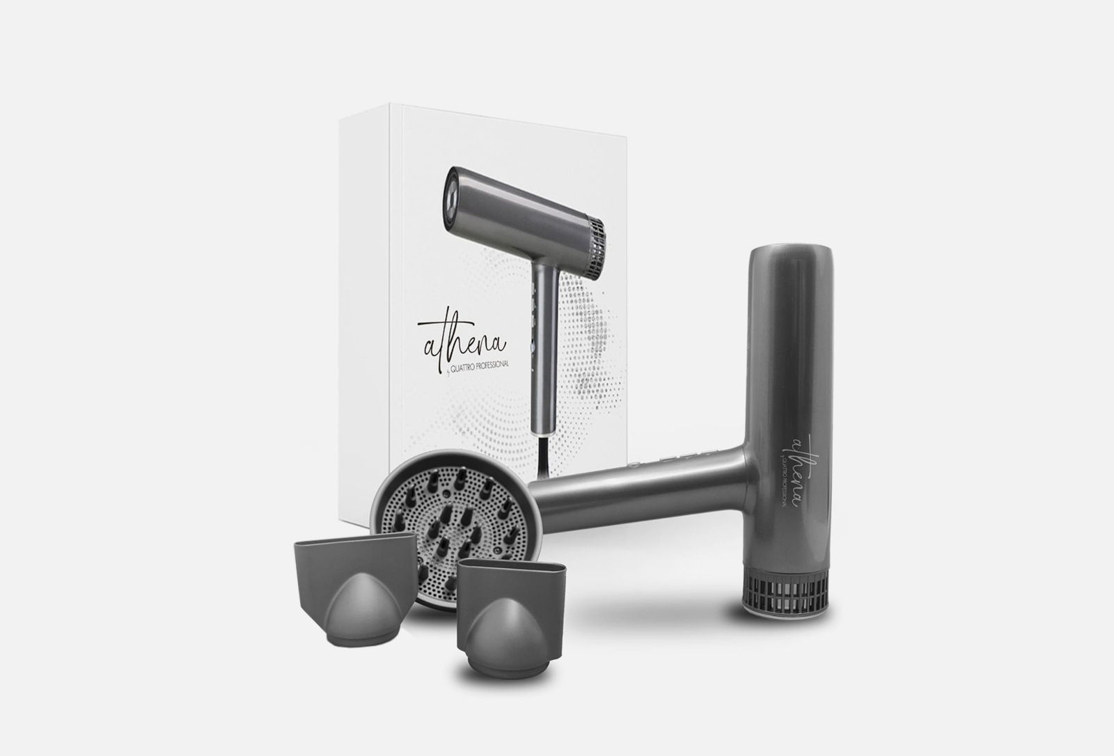 Quattro Professional Digital Hair Dryer Athena 1 pcs — buy in Qatar