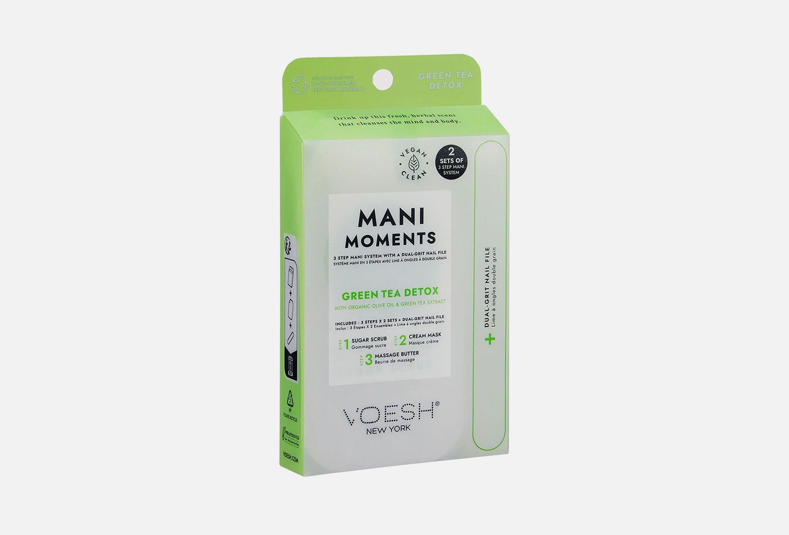Voesh Hand Care Set Mani Moments Green Tea 3 pcs — buy in Qatar