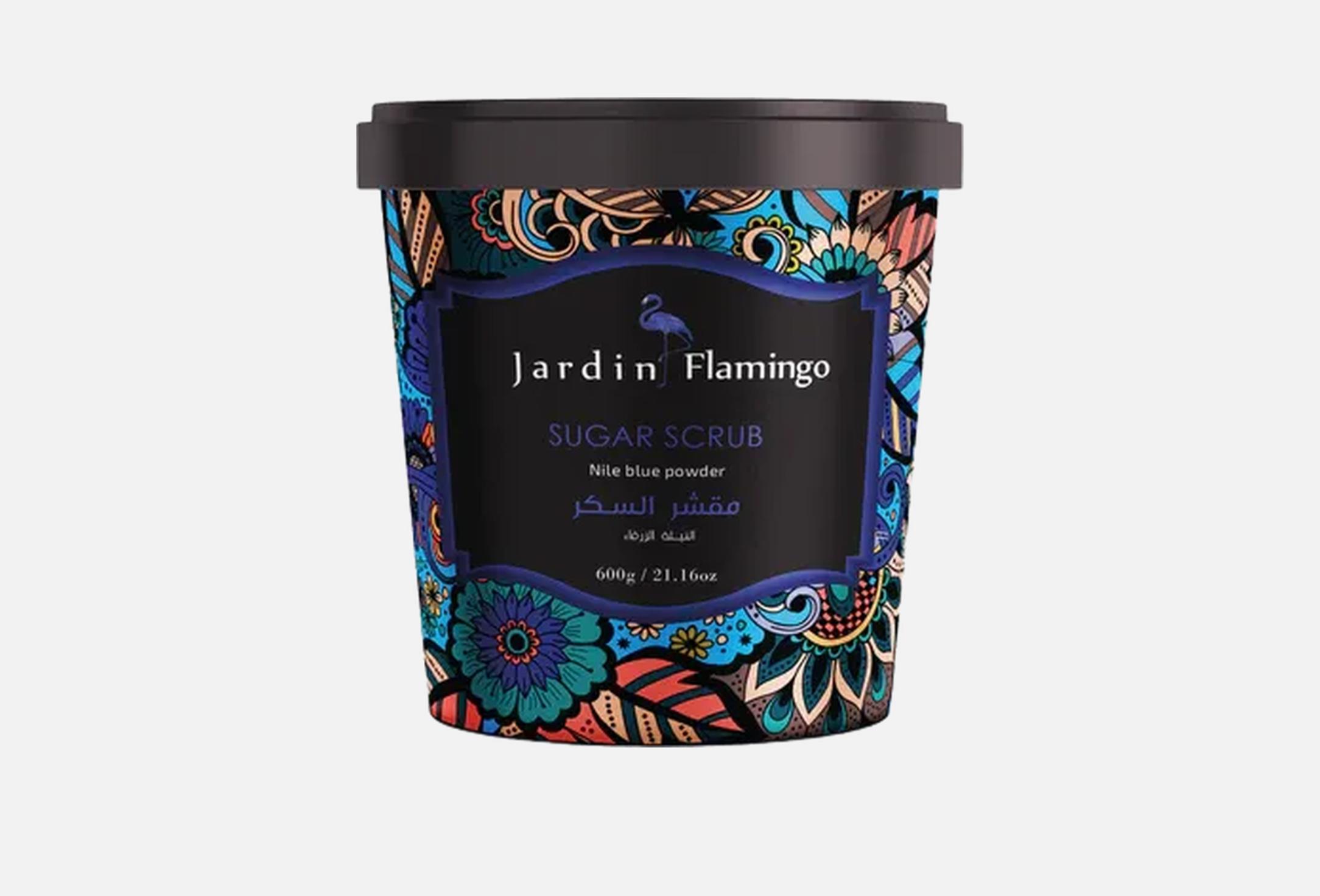 Jardan Flamingo Sugar Body Scrub Nile Blue Powder 600 g — buy in Qatar