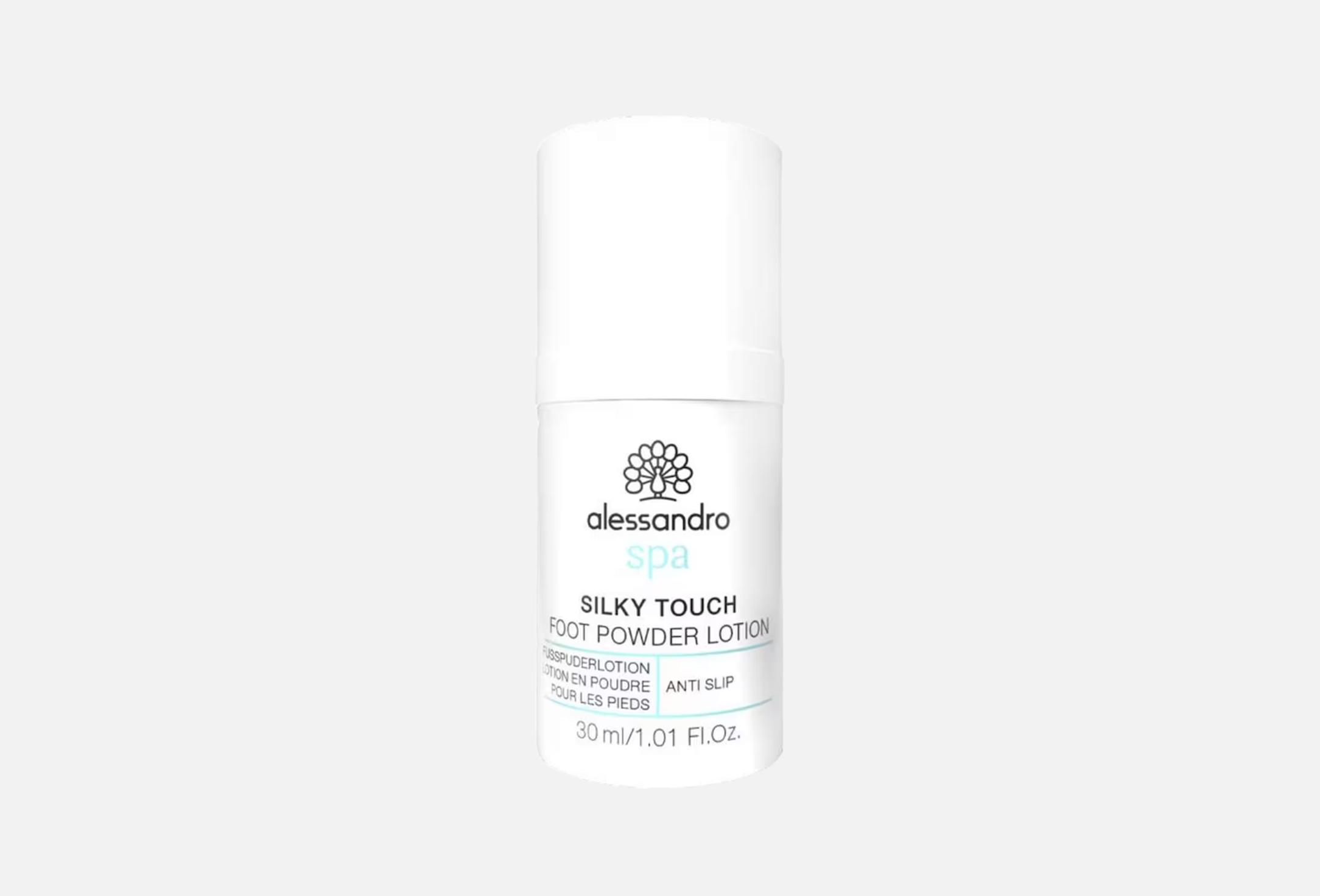 ALESSANDRO Foot powder lotion Spa foot silky touch 30 ml — buy in Qatar