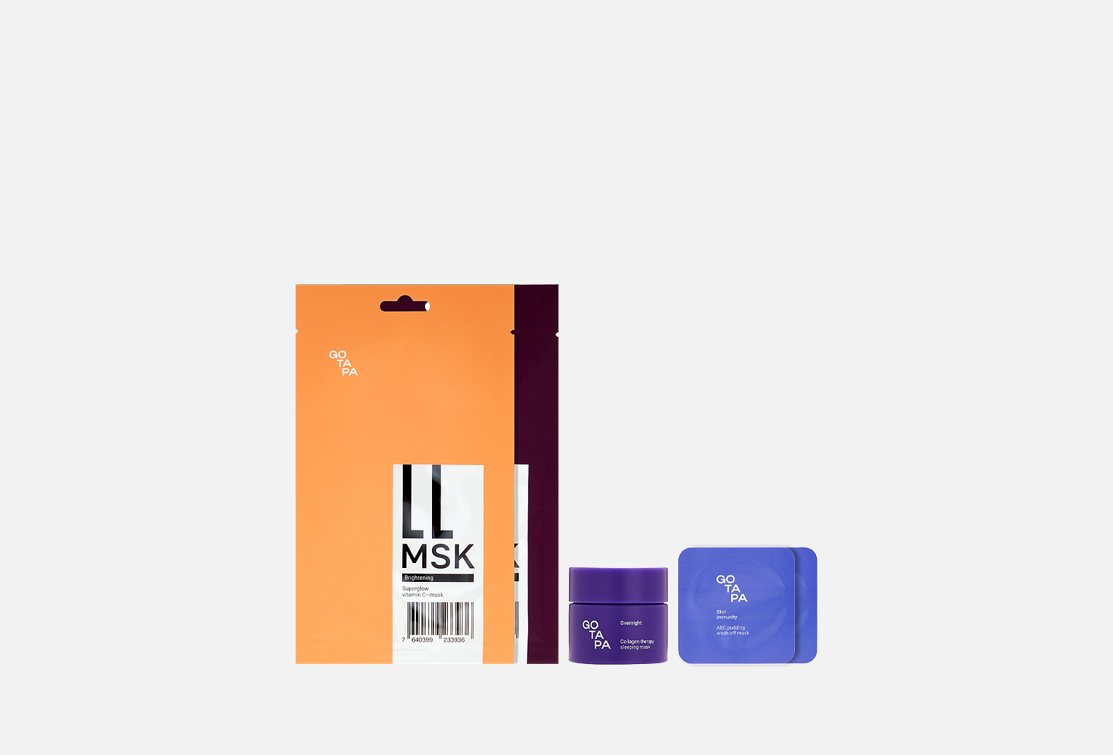 Go Tapa Face Mask Set Mask Mixology Collection 5 pcs — buy in the UAE