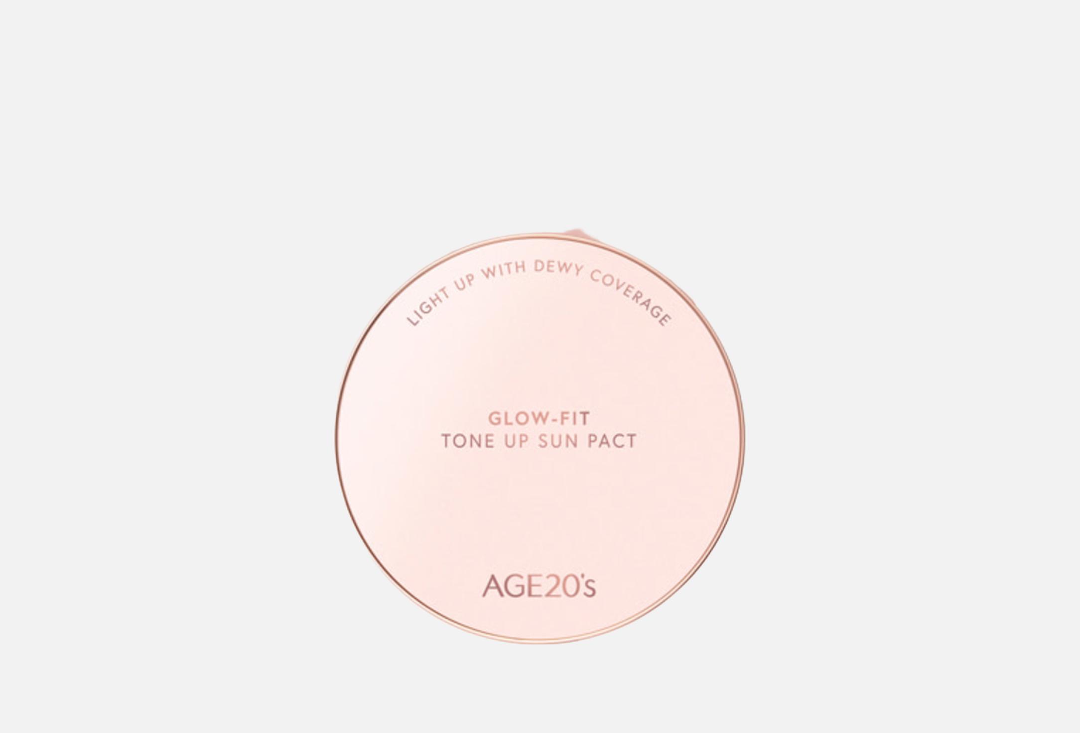 AGE 20s Sunscreen spf 50+ pa++++ Glow fit tone up sun pact 12.5 g — buy ...