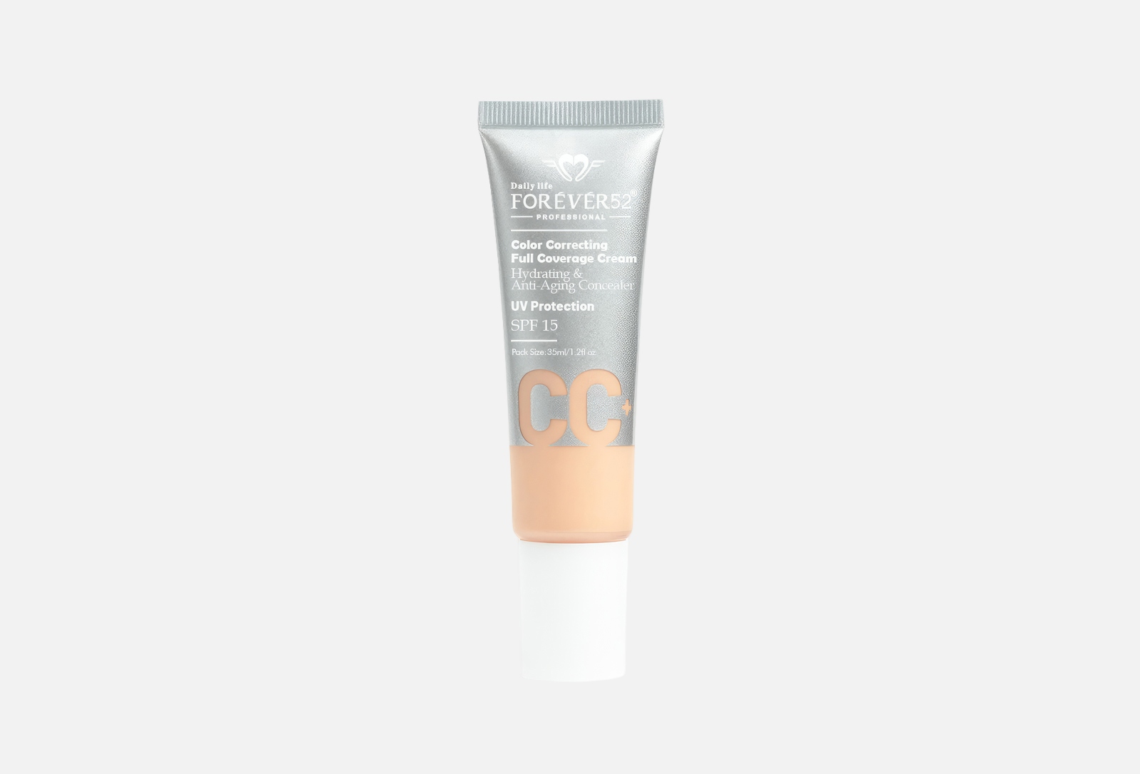 Forever52 Color Correcting Full Coverage Cream SPF 15 Hydrating & Anti ...