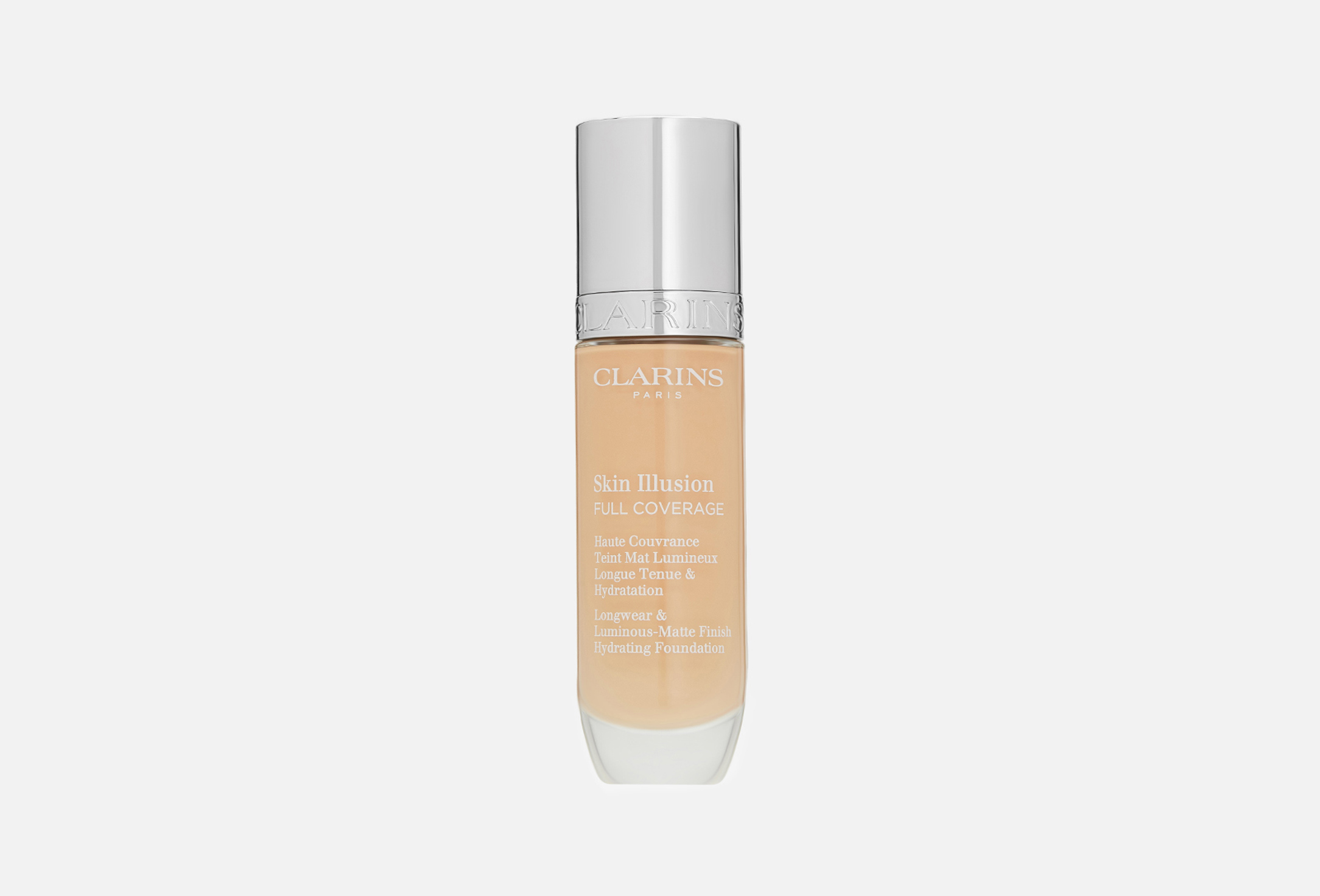 Clarins Hydrating Liquid Foundation Skin Illusion Full Coverage 30 ml ...