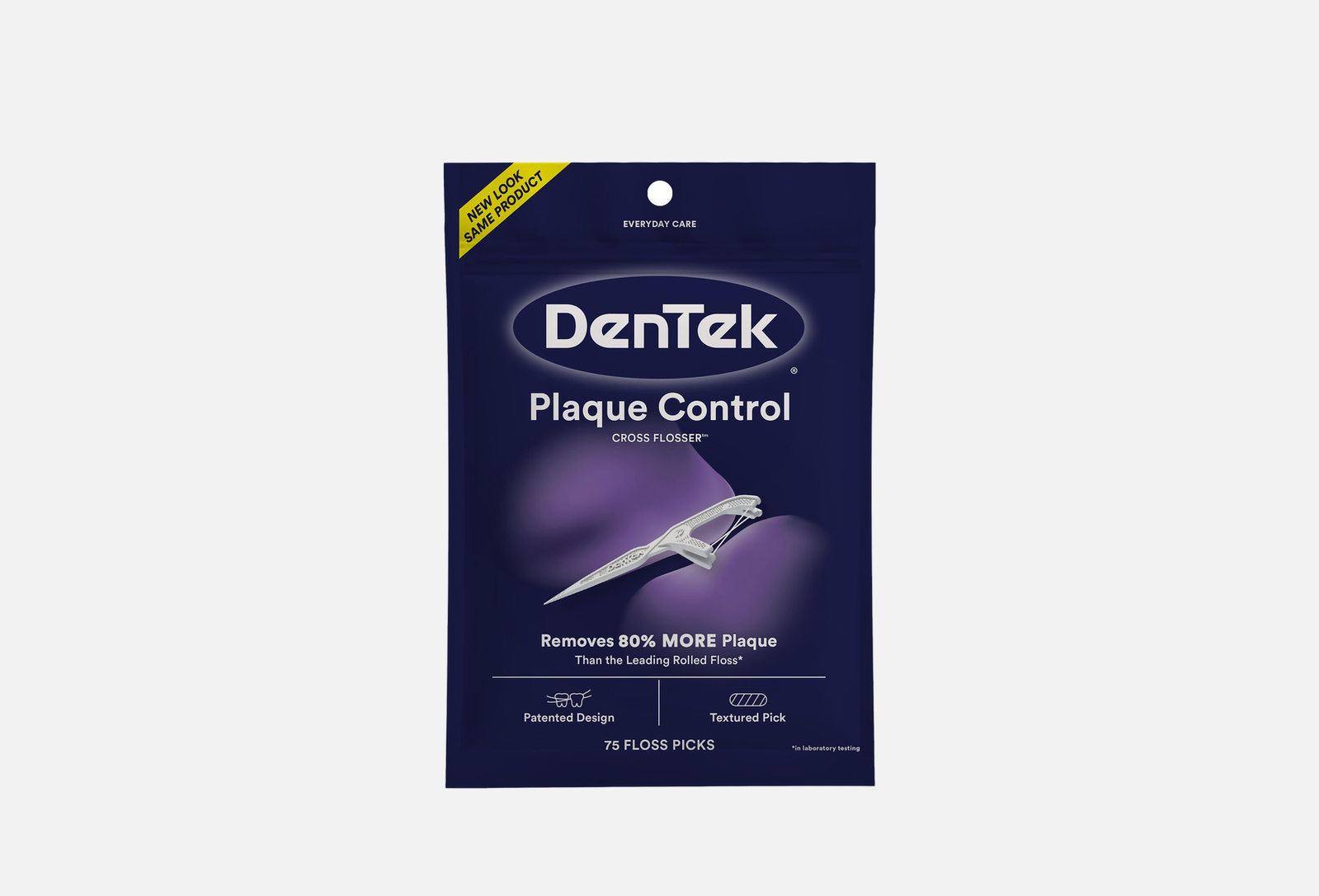 DENTEK Dental Floss Picks Cross Flosser Plaque Control 75 pcs — buy in ...