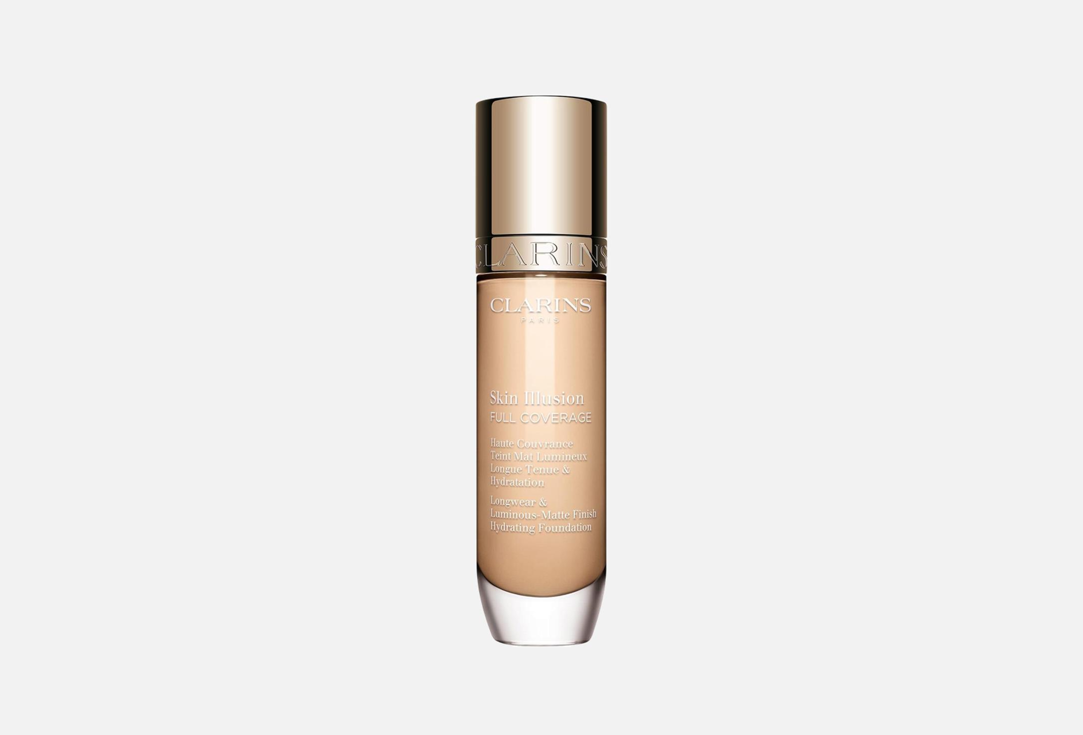 Clarins Hydrating Liquid Foundation Skin Illusion Full Coverage 30 ml ...